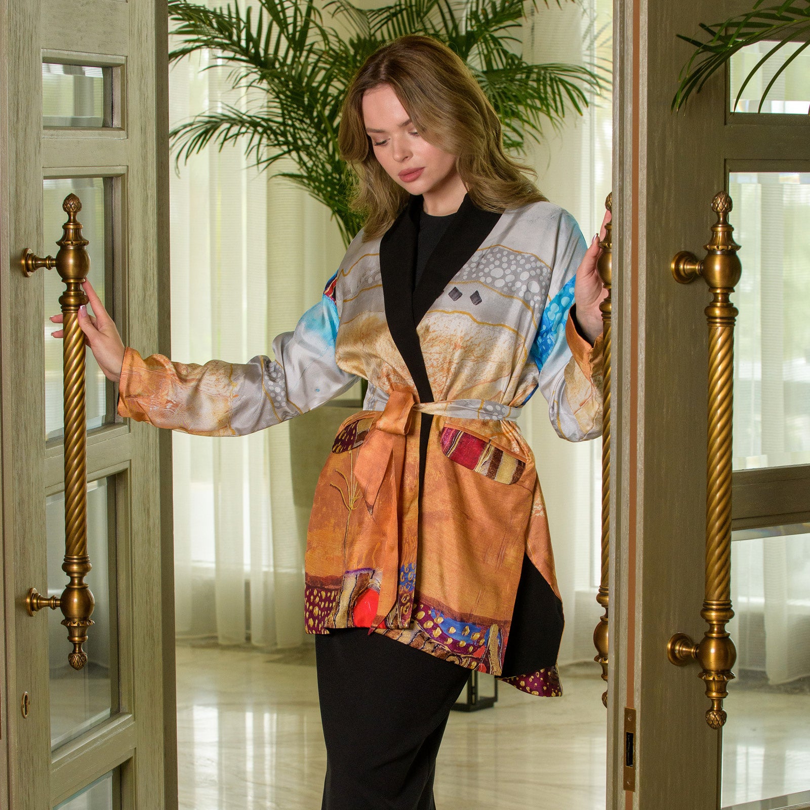 Whispers of Love - Reversible Cardigan (Black) – ANNADA