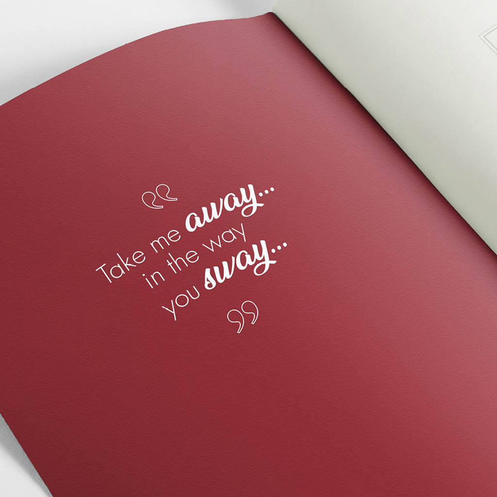 The Way You Sway - Notebook – ANNADA